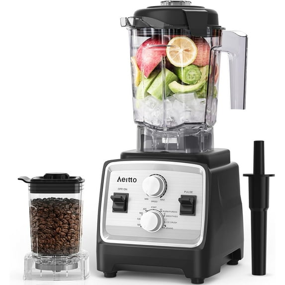 Blenders for Kitchen with 1800W Motor, 68Oz. Large Capacity, 2-in-1 ...