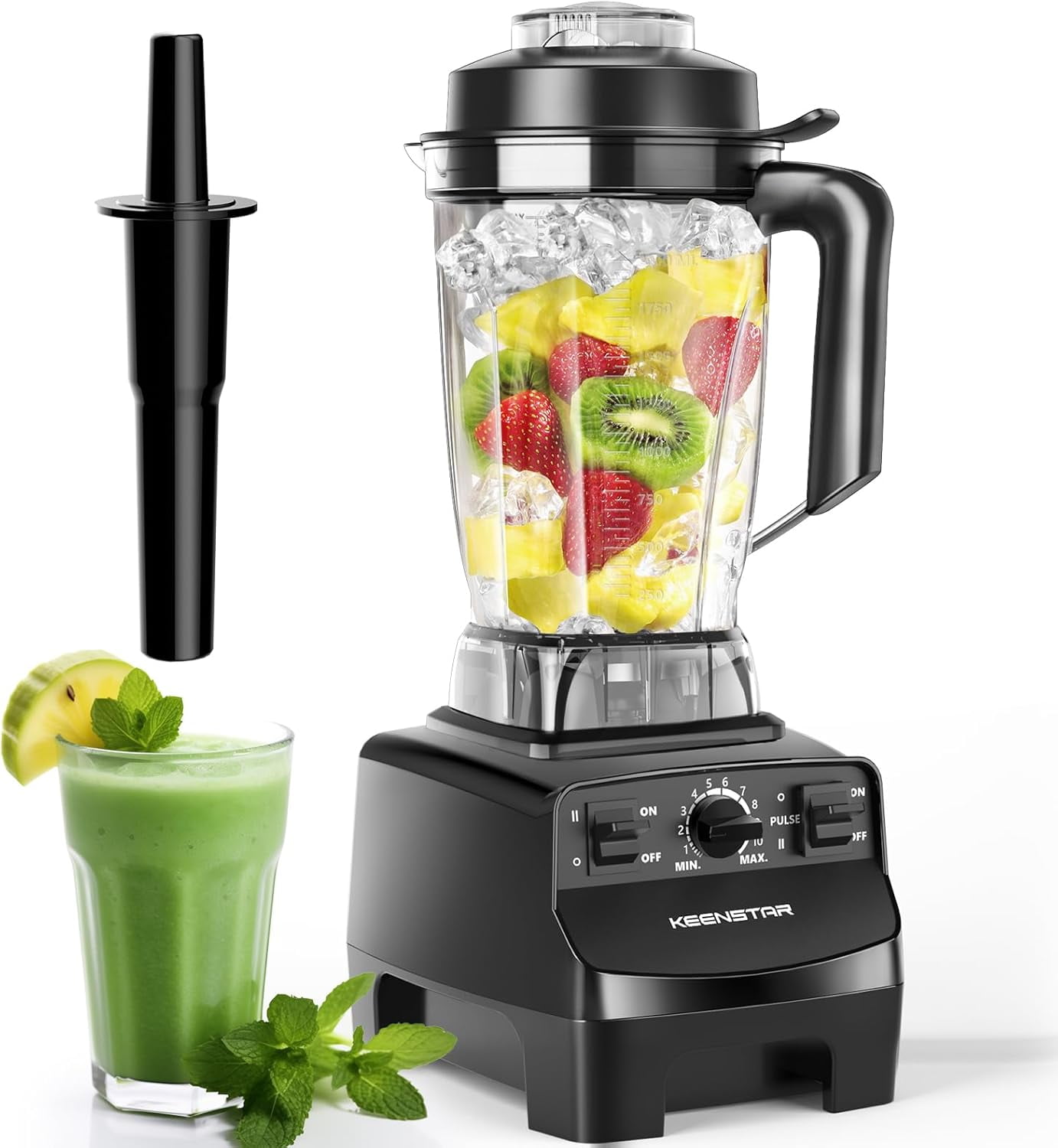 Blenders for Kitchen, Professional 1450W Blender for Crush Ice, 68Oz ...