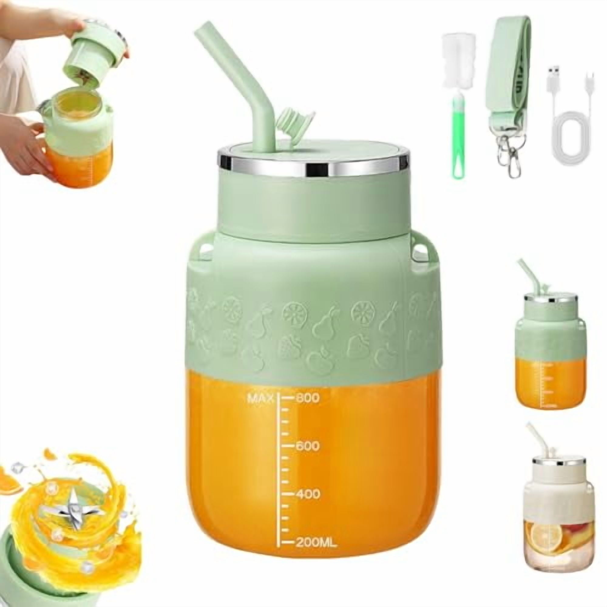 Blendgo 800 - Portable Blender 28 Oz, 2025 Upgrade Cordless Portable ...