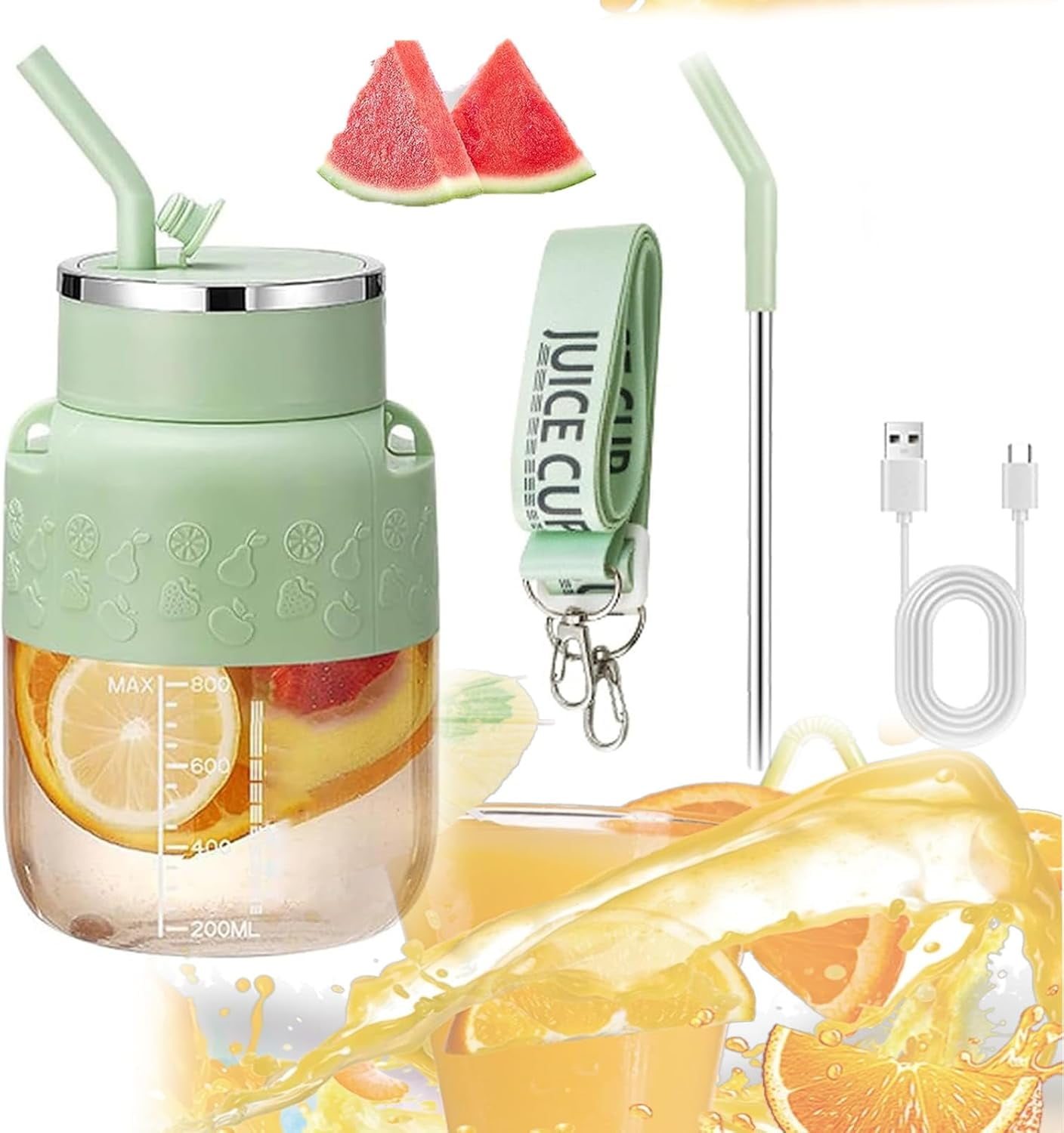 Blendgo 800 - Portable Blender, Smoothie Cup Blender, Blendgo Personal ...