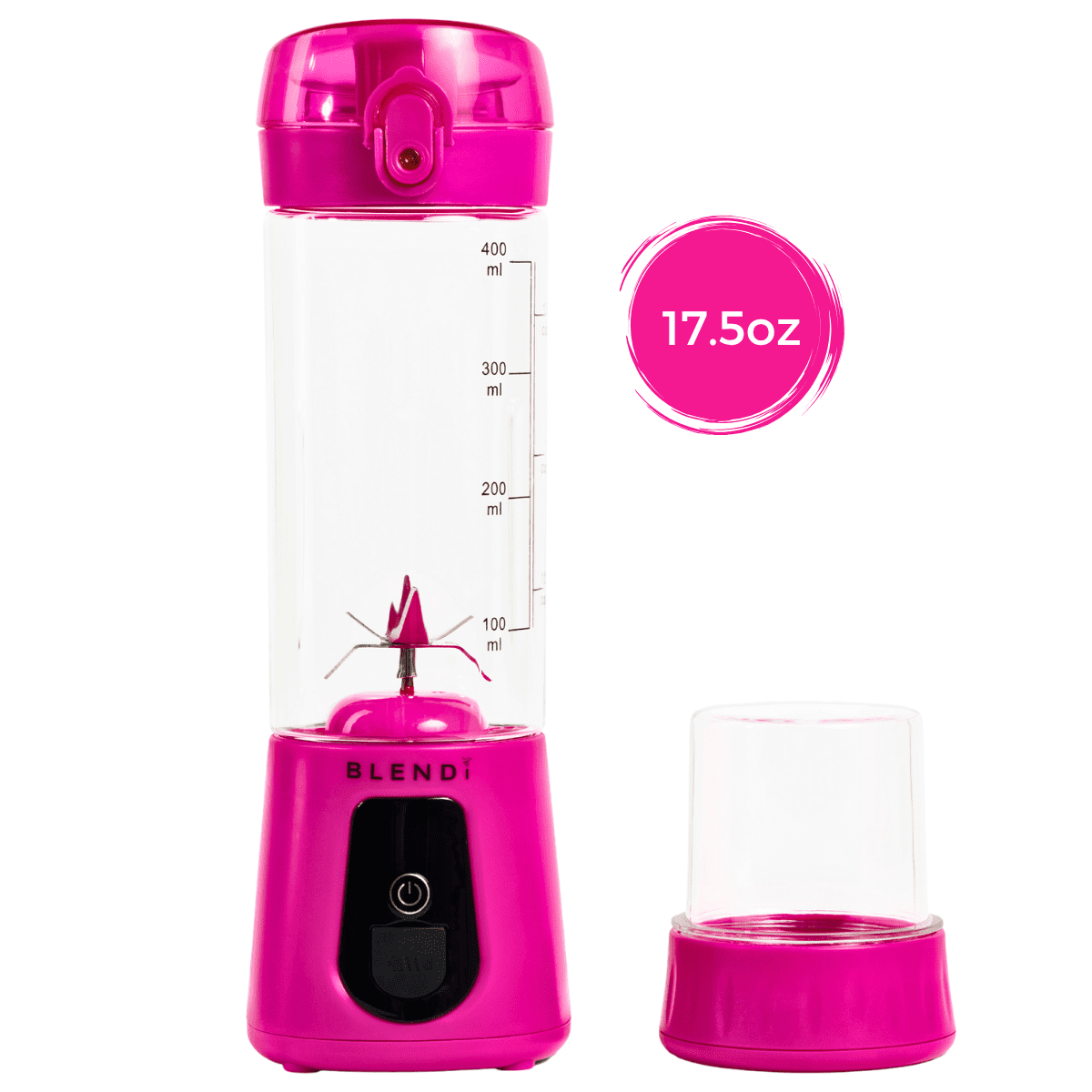 Blendi Pro Plus Premium Cordless Portable 17.5oz Rechargeable Blender ...