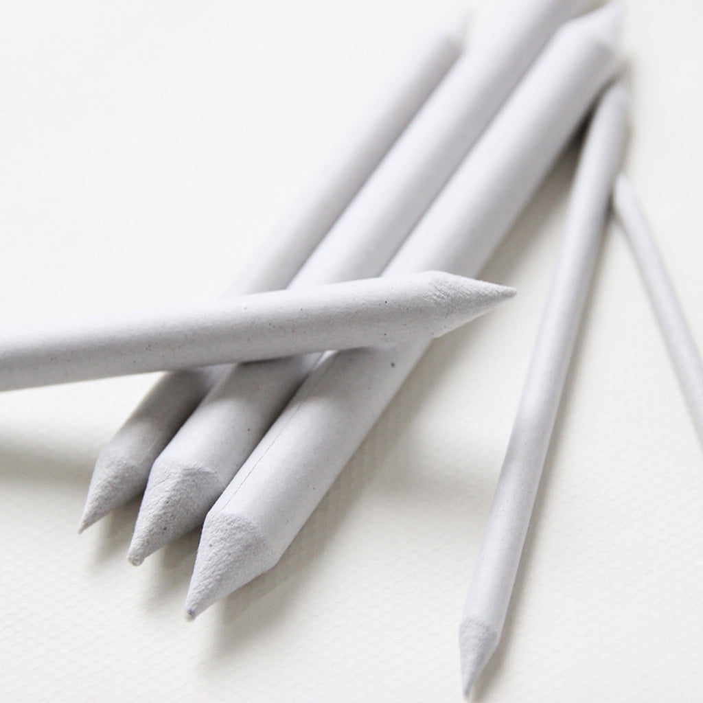 Blending Stump, 6 Pcs Tortillions Blending Pencil, Oil Pastel Blending ...