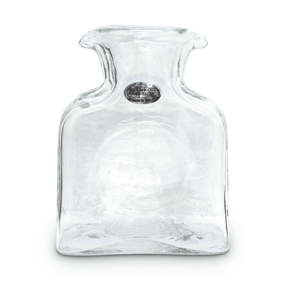 Blenko Mini Glass Water Bottle, Crystal (0384M00101) - Walmart.com