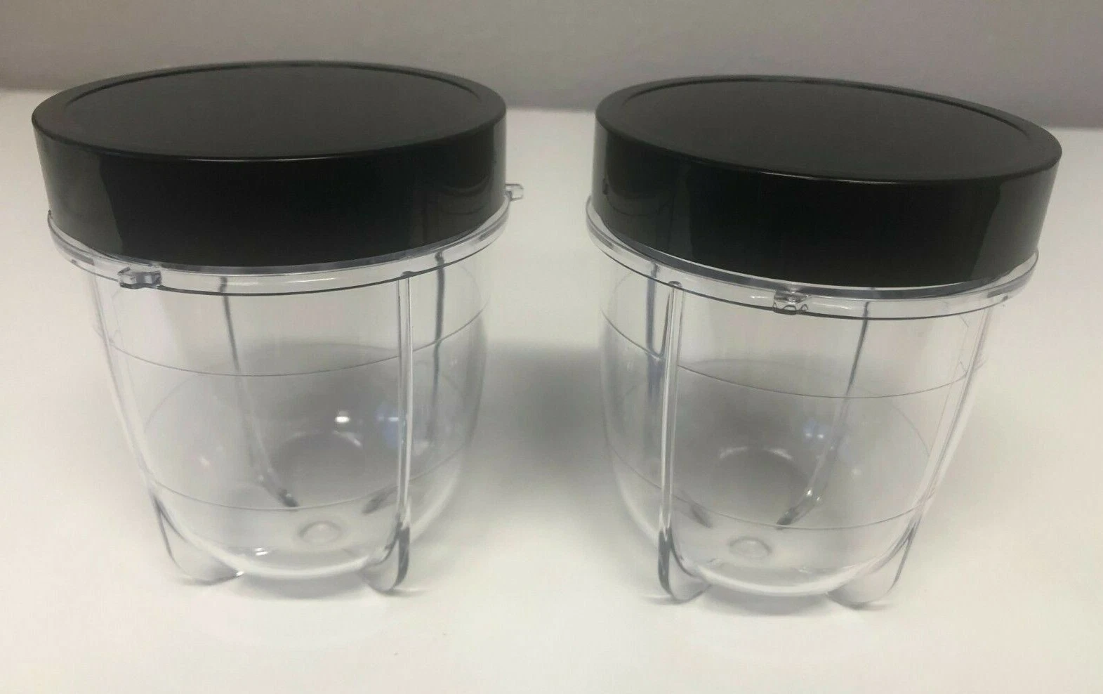 Blenpar 2 Replacement 10 Ounce Short Jar Cups & Lid Set,Compatible ...