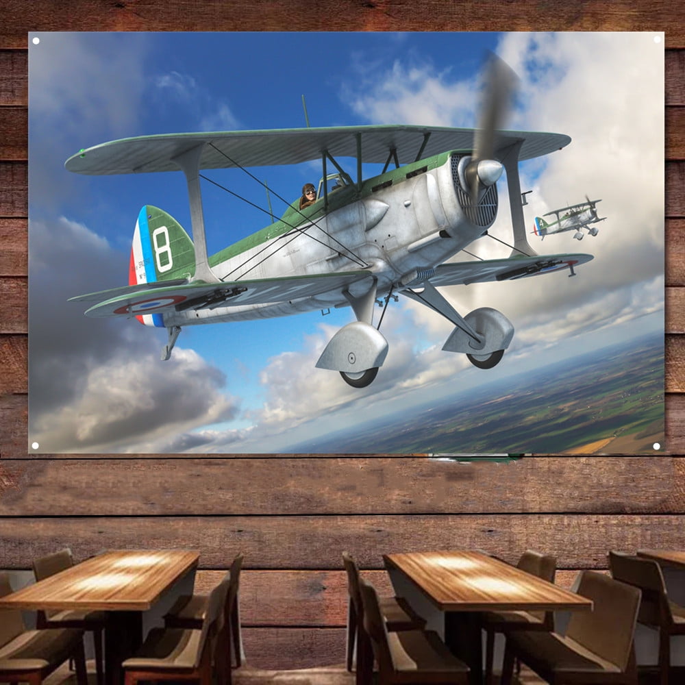 Bleriot-SPAD 510 C1 At War Fighter Jet Poster Wall Banner & Flag Air Force Military Pictures 38 ...