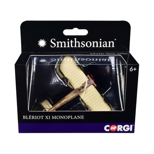Bleriot XI Monoplane with Pilot Figure Smithsonian Series Diecast Model ...