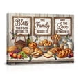 Bless The Food Before Us Family Kitchen Rustic Farmhouse Dining Room ...