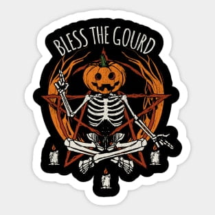 Bless The Gourd Sticker Phone Decal Water Bottle Stickers Car Decals ...