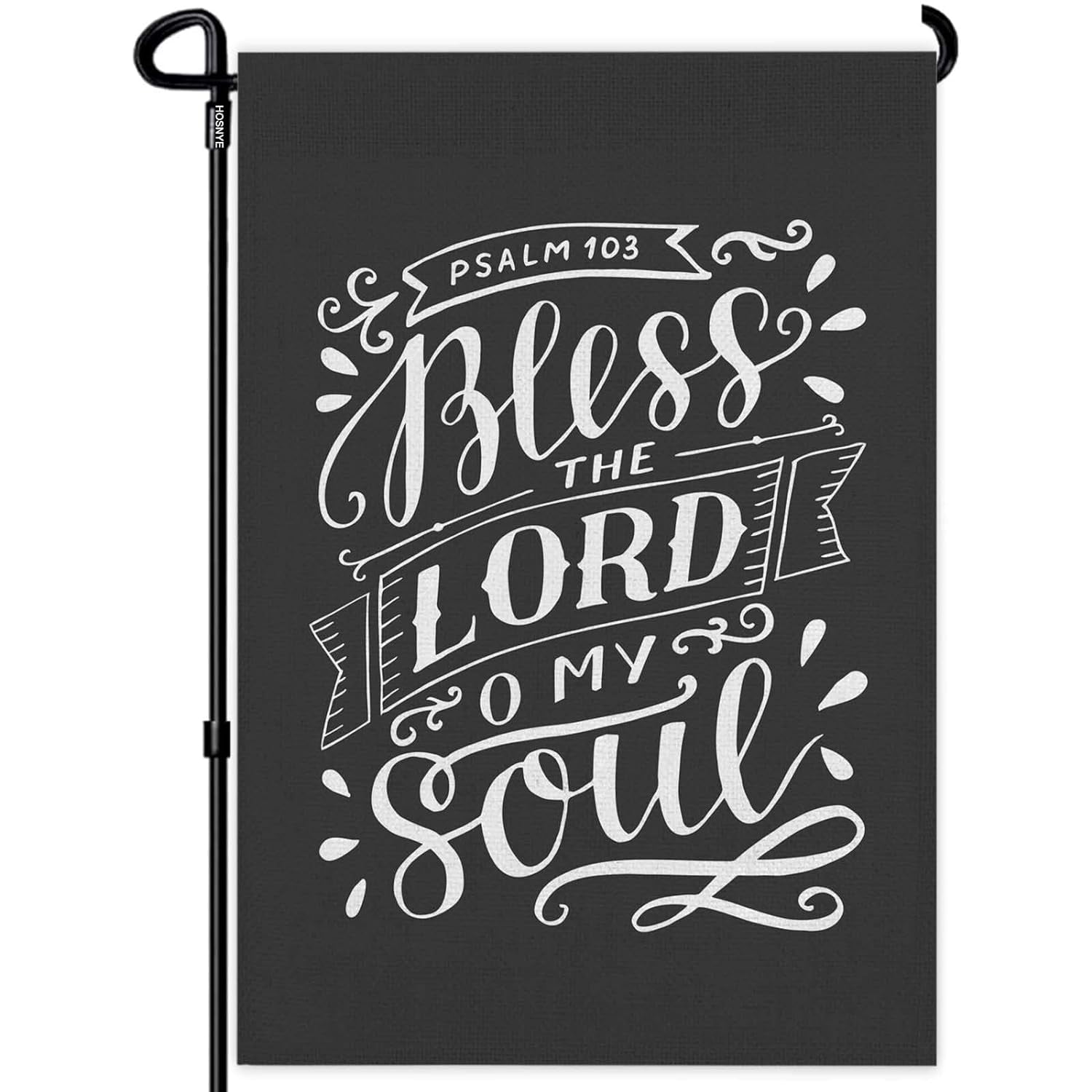 Bless The Lord Garden Flag Double Sided O My Soul Psalm Biblical ...