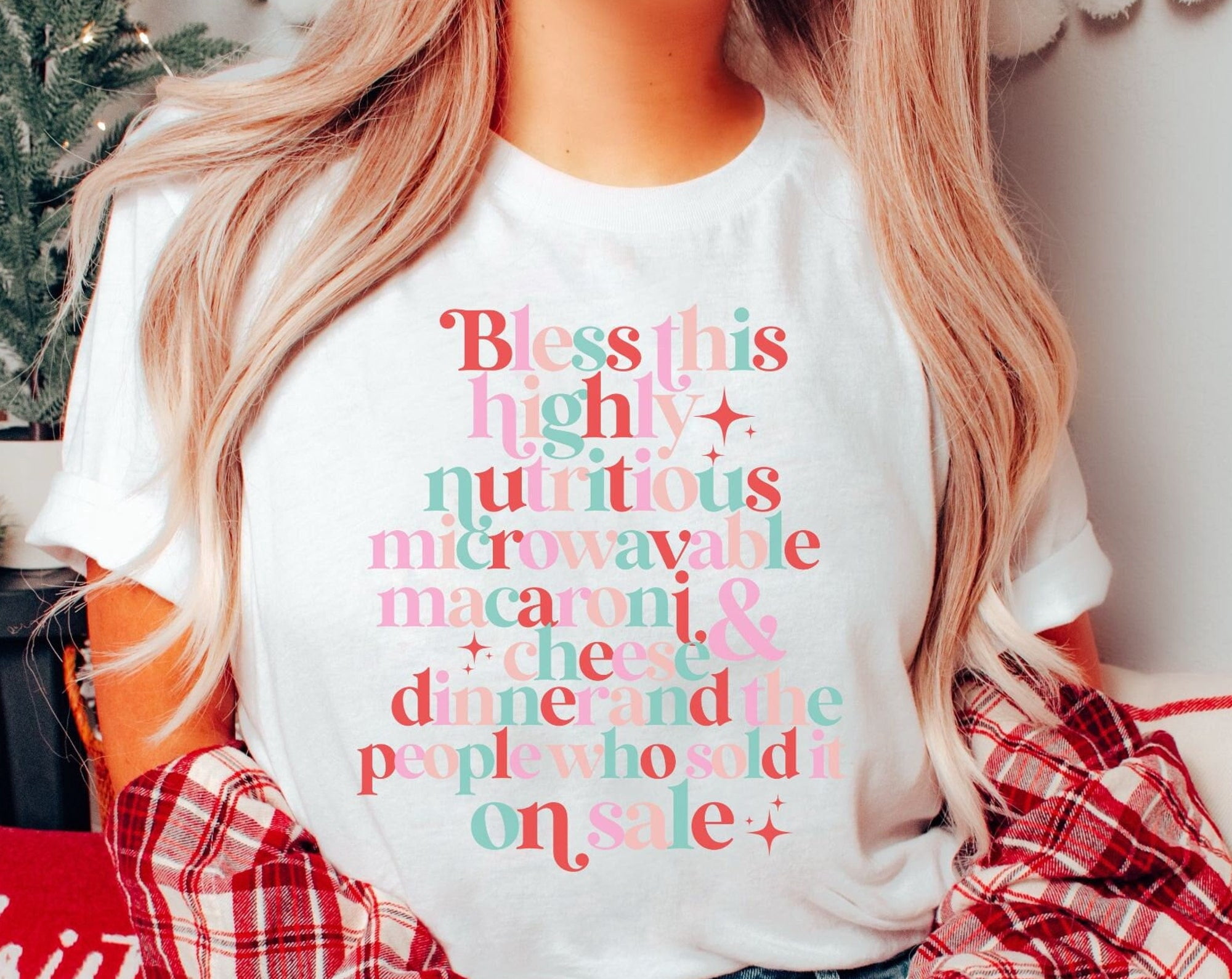 Bless This Highly Nutritious Meal Christmas TShirt Christmas Movie ...