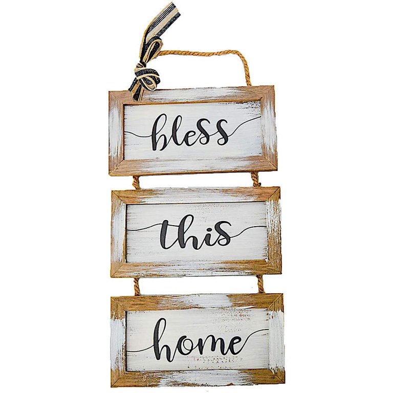 Country Primitive Signs Barnyard Designs Home Tile Sign Wall Decor,