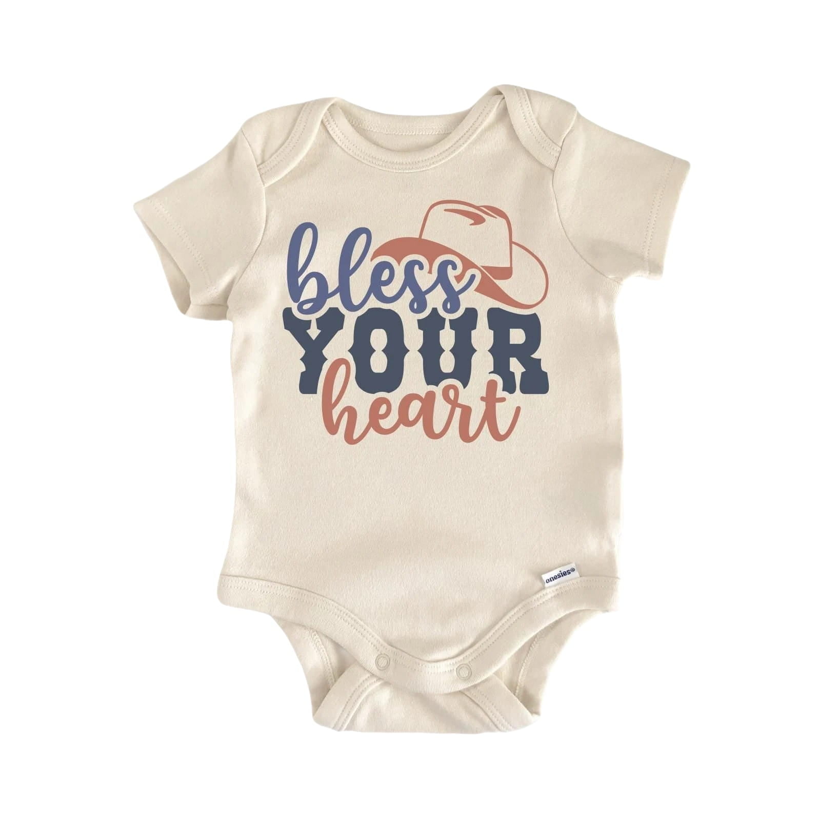 Bless Your Heart Country Newborn Baby Bodysuit - Walmart.com
