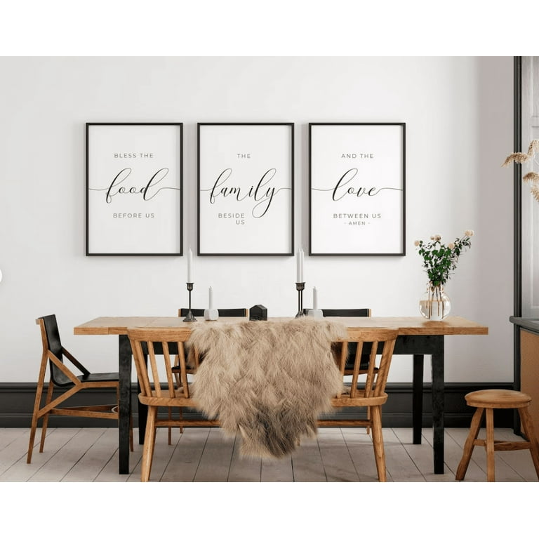 dining room wall art frames
