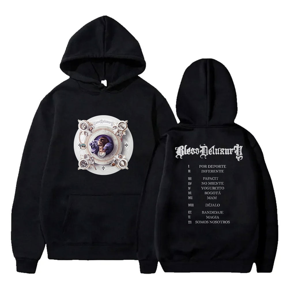 Blessd Rapper Hoodies BlessDeluxury Album Merch Pullovers Women Men ...