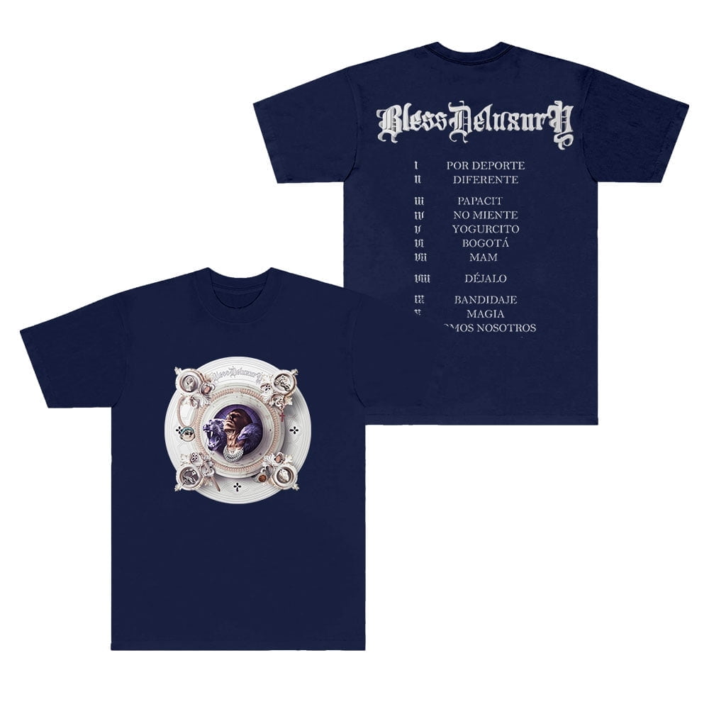 Blessd Rapper T-shirts BlessDeluxury Album Merch Tee Women Men Fashion ...