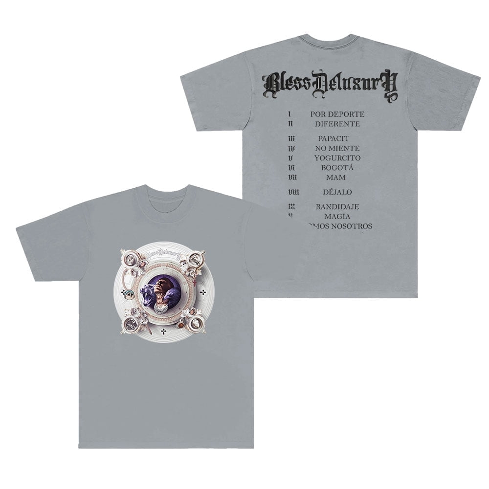 Blessd Rapper T-shirts BlessDeluxury Album Merch Tee Women Men Fashion ...