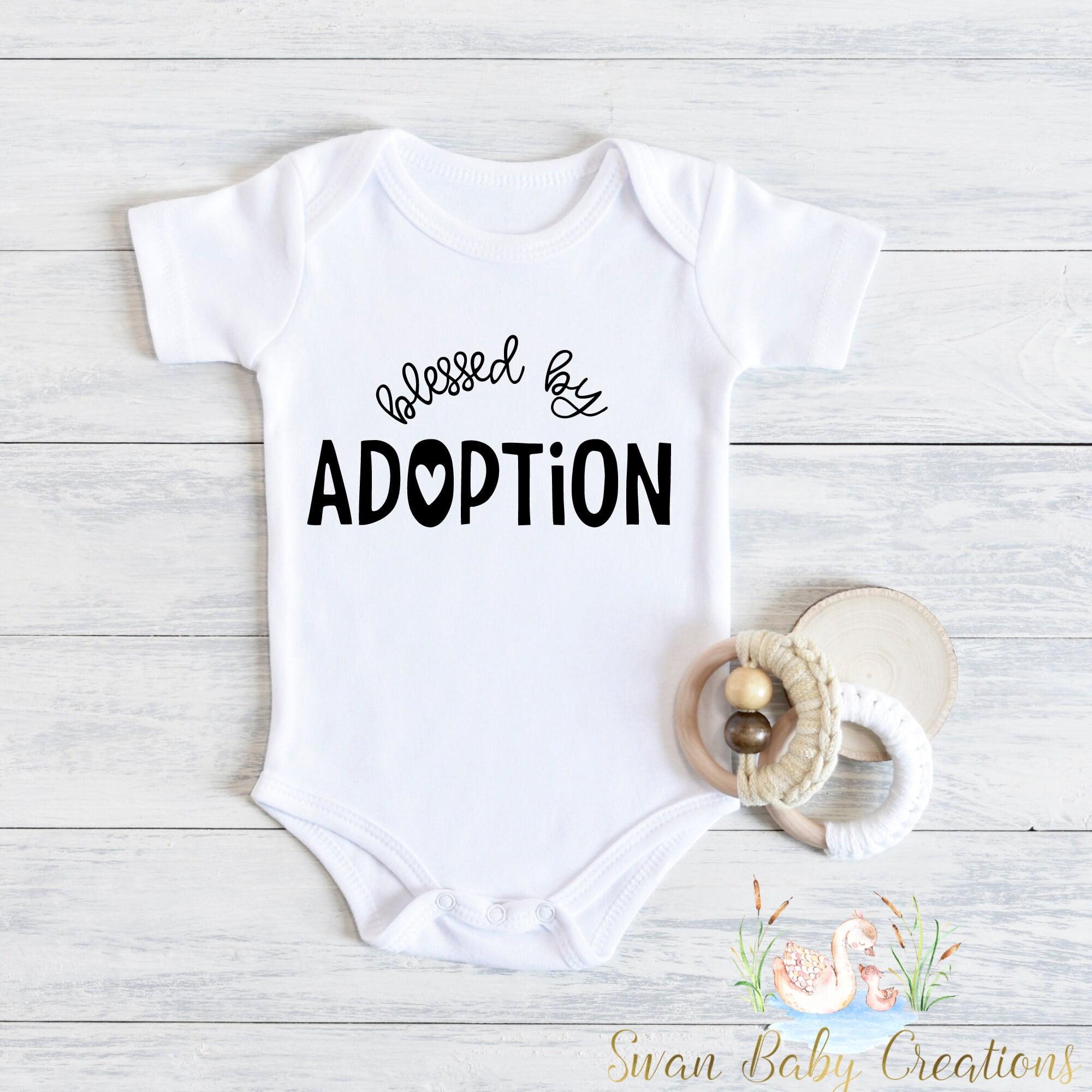 Blessed By Adoption Shirts, Adoption Announcement, Adoption Reveal ...