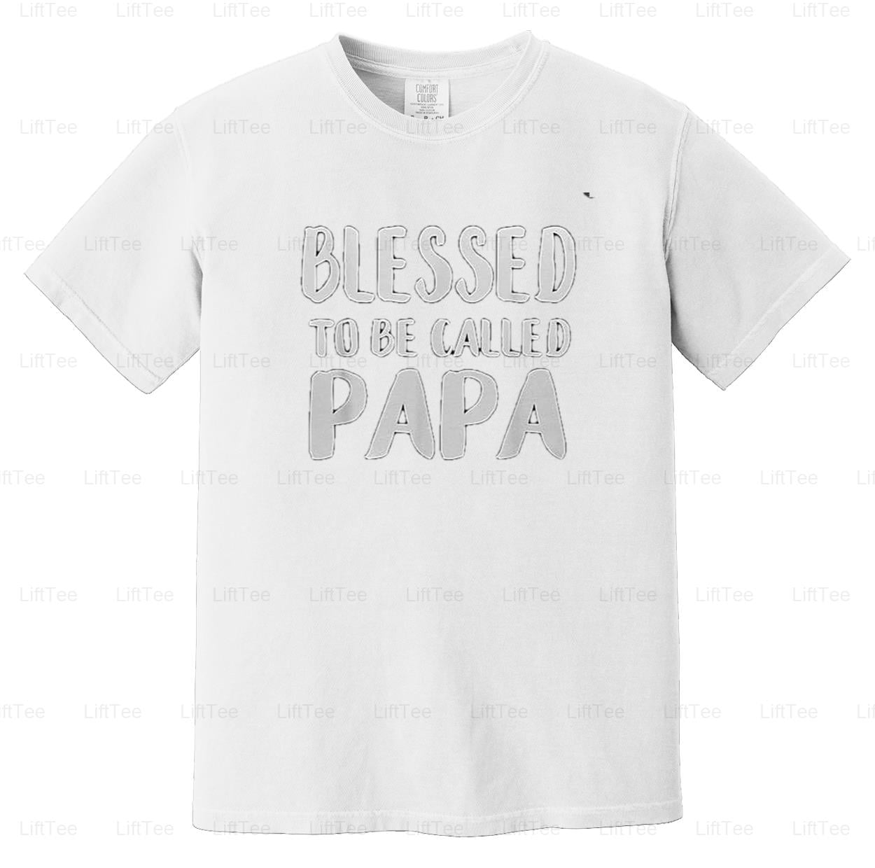 Blessed And Called Papa Father's Day Religious Christian Grandpa Family ...