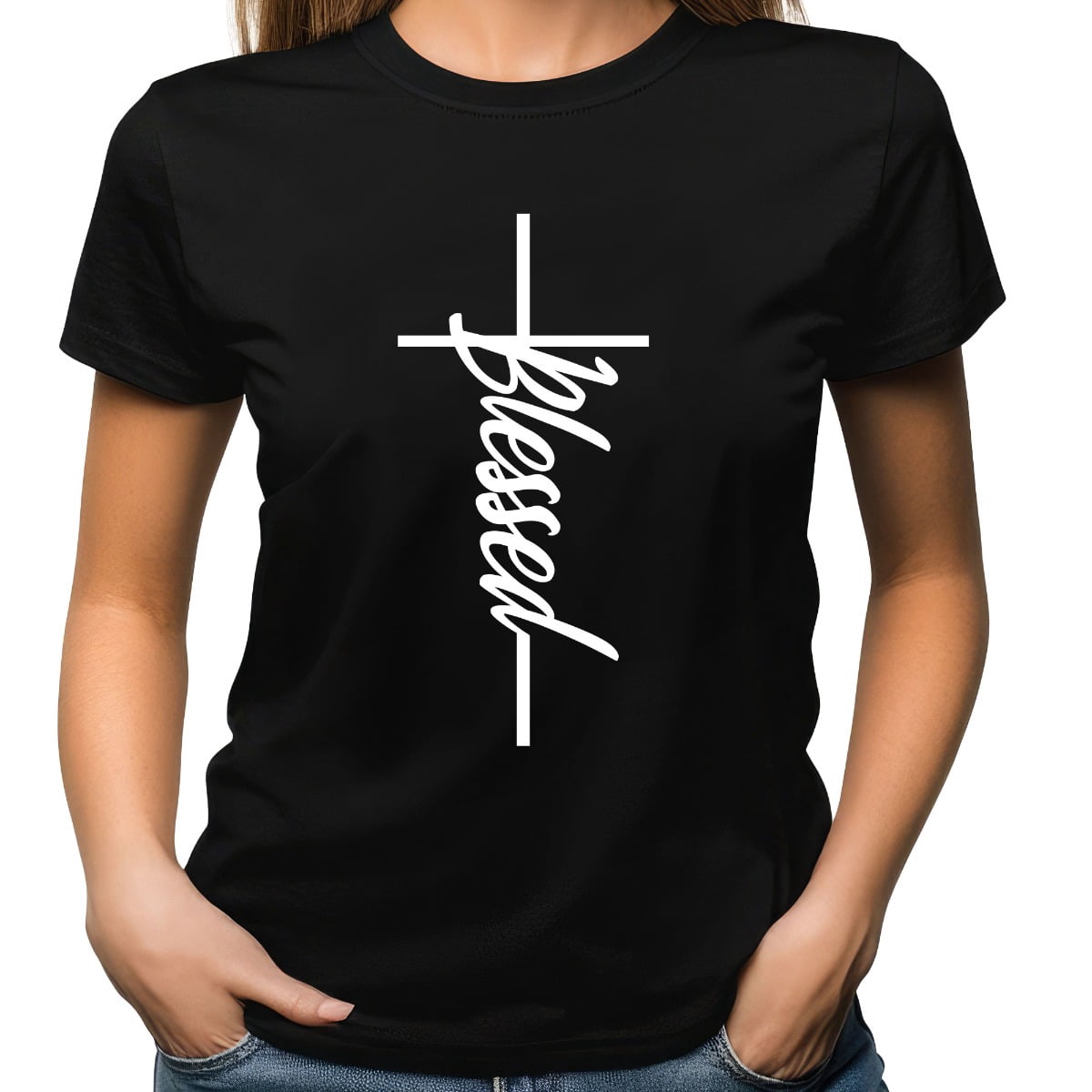 Blessed Bella Canvas Relaxed Fit Women's Shirt-Women's XXXL - Walmart.com