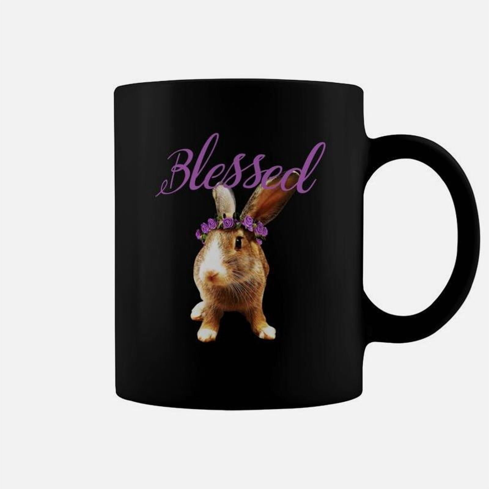 Blessed Bunny Rabbit Spring Easter Flower Coffee Mug - Walmart.com