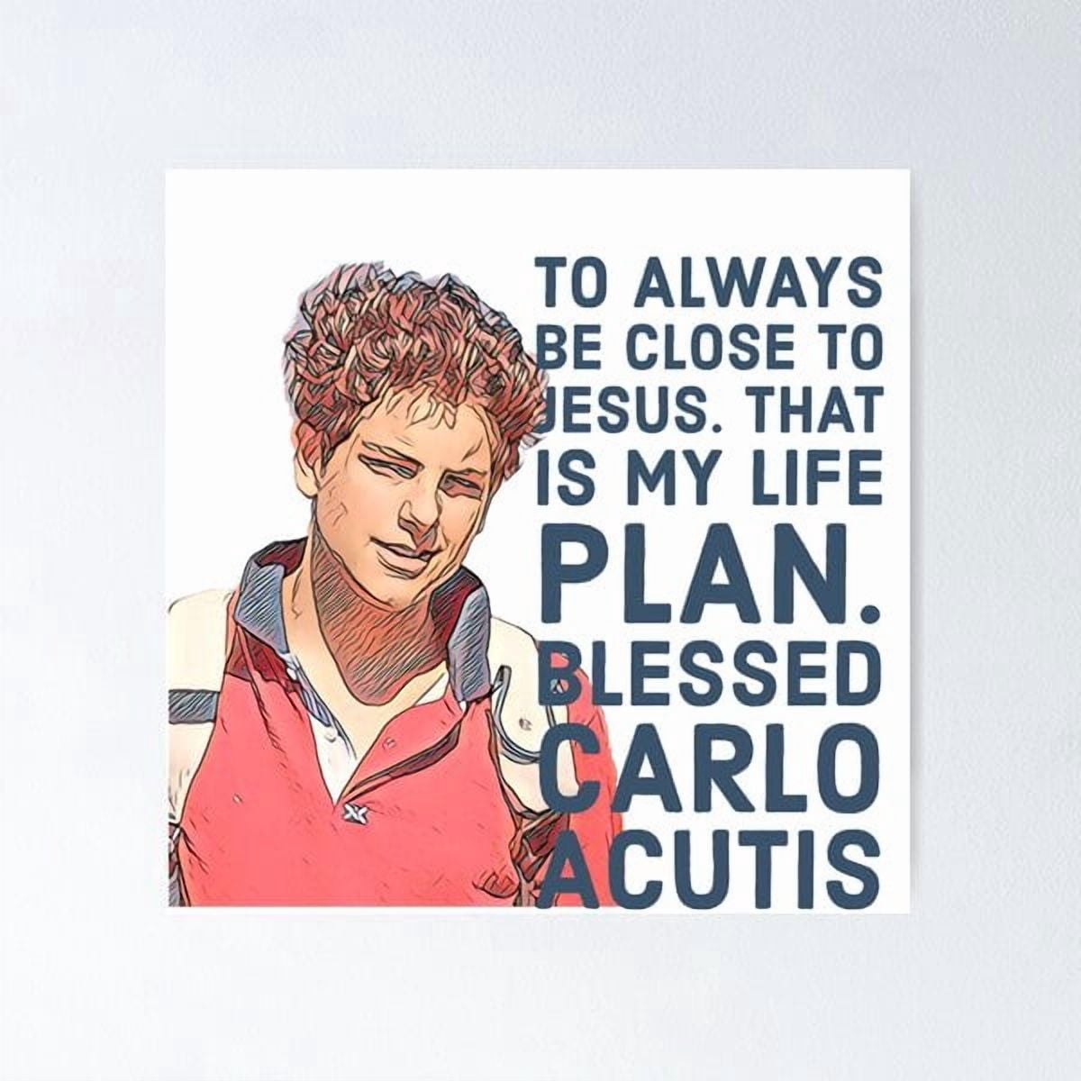 Blessed Carlo Acutis Poster , Poster Print Only - Walmart.com