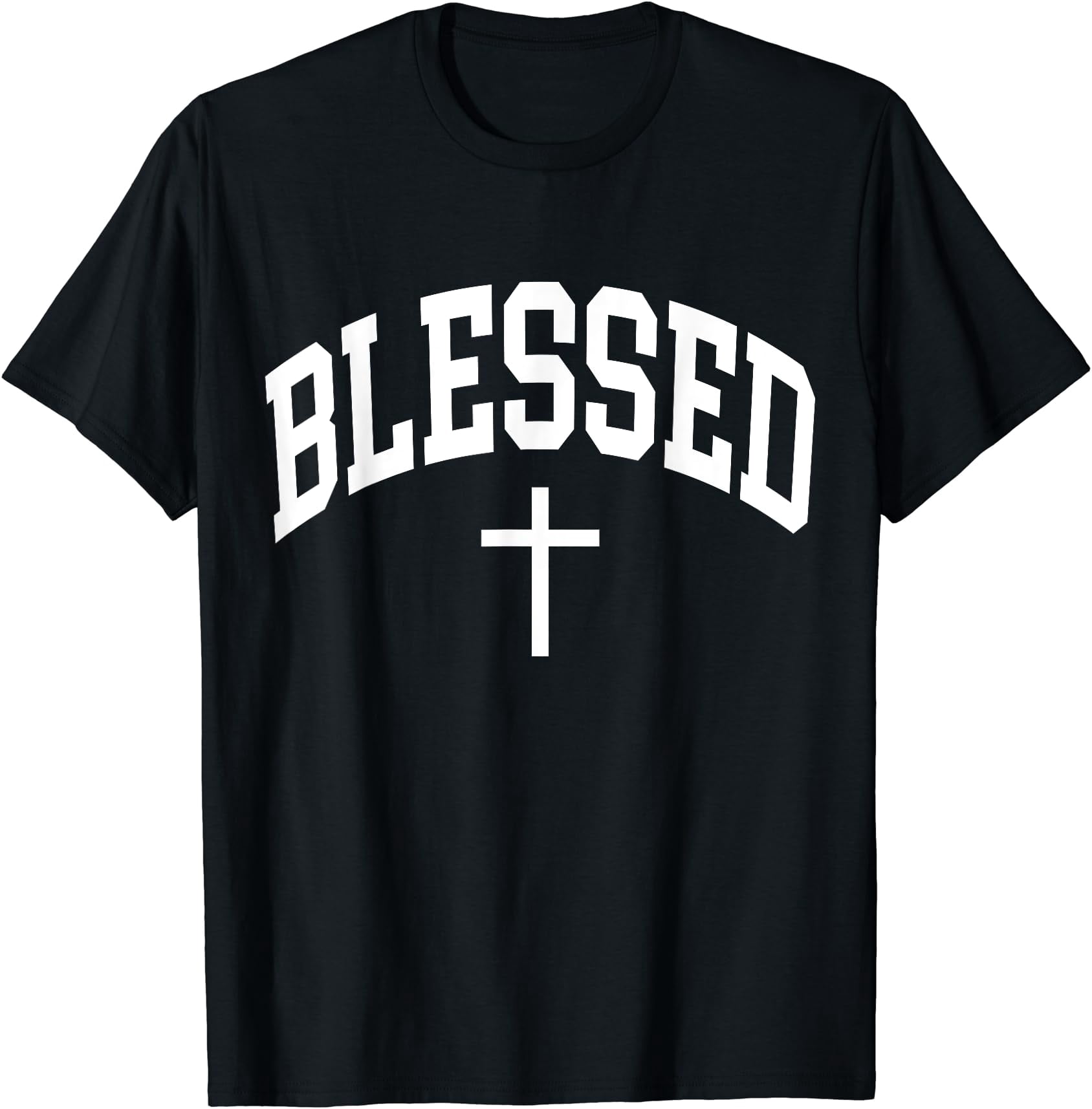 Blessed Christian Faith Cross T-Shirt - Inspire Hope & Devotion ...