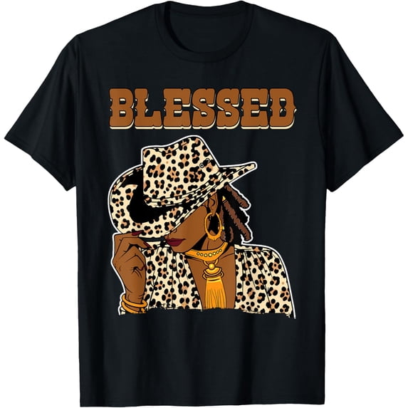 Blessed Cowgirl Western Christian Woman T-Shirt - Walmart.com