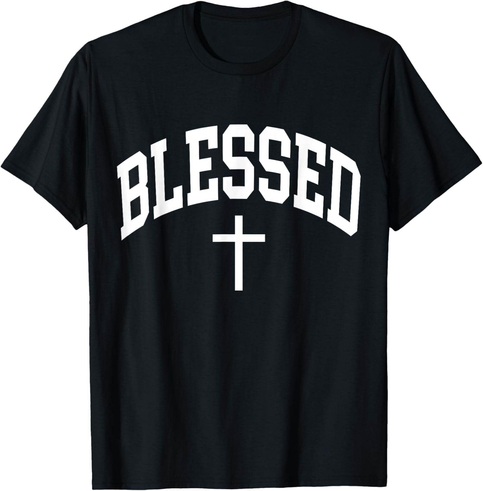 Blessed Cross Christian Religious Faith T-Shirt - Walmart.com