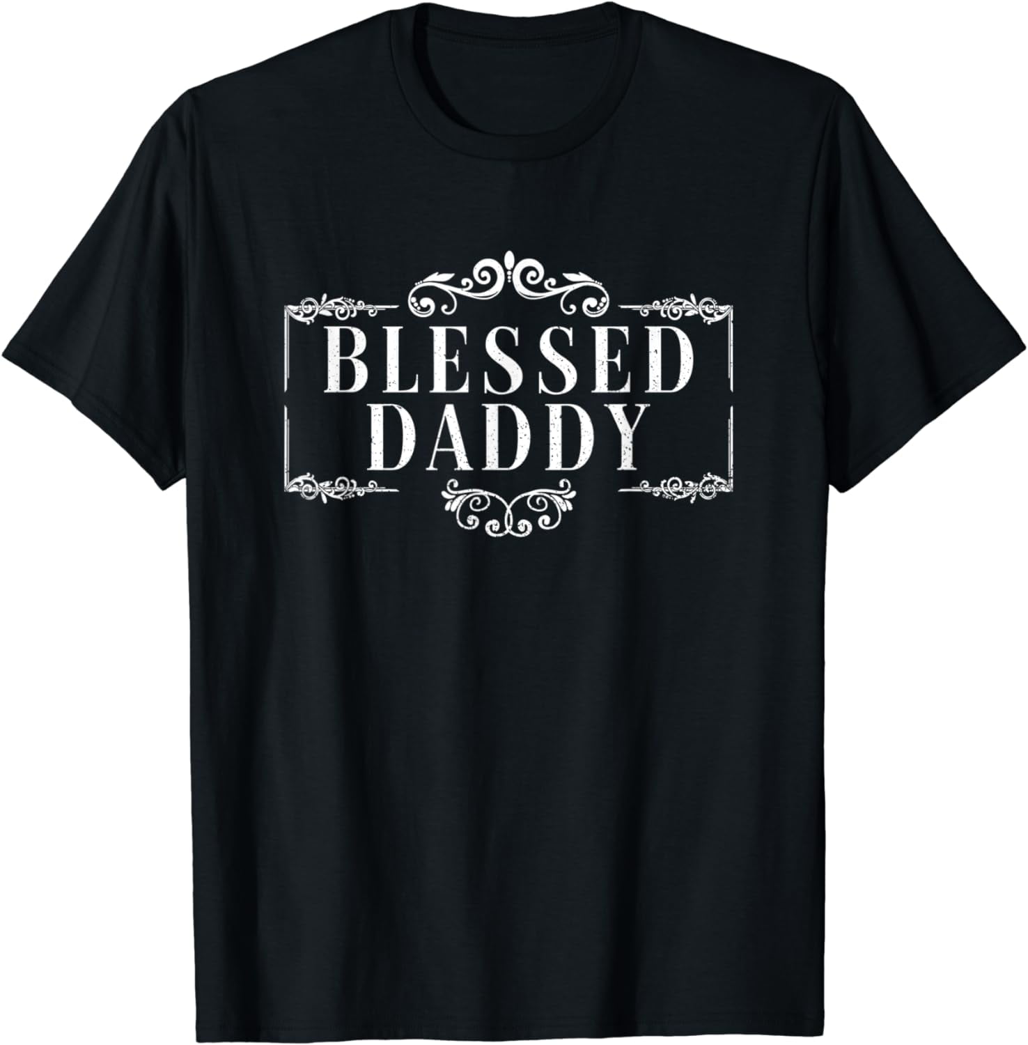 Blessed Daddy Family Thanksgiving Holiday Christian Blessed T-Shirt - Walmart.com