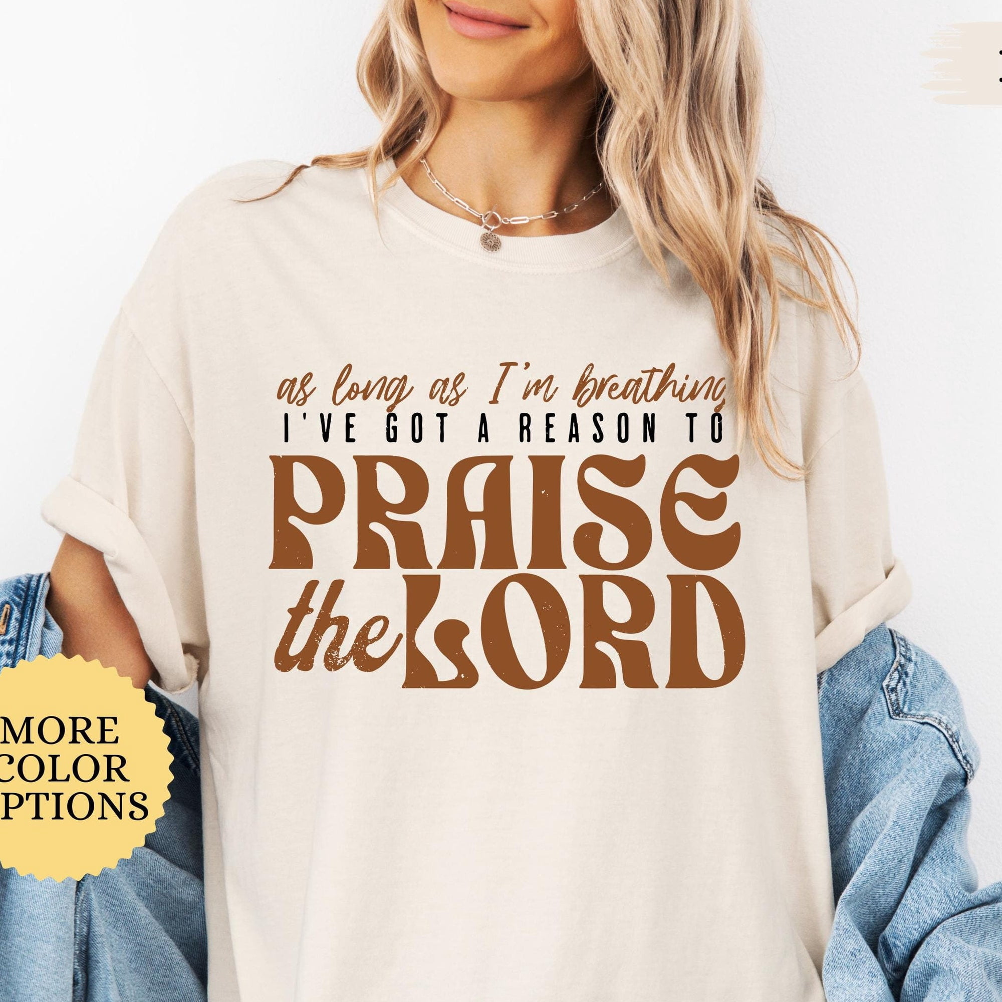 Blessed Faith Message Comfort Colors Tee - Christian Women's Bible ...