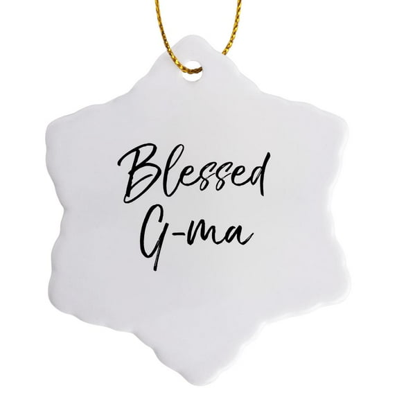 3drose, Blessed G-ma Cursive Flowy Letters Thankful Grandma Gma ...