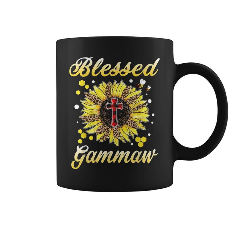 Blessed Gammaw Cross Sunflower Mother Day Coffee Mugs - Walmart.com
