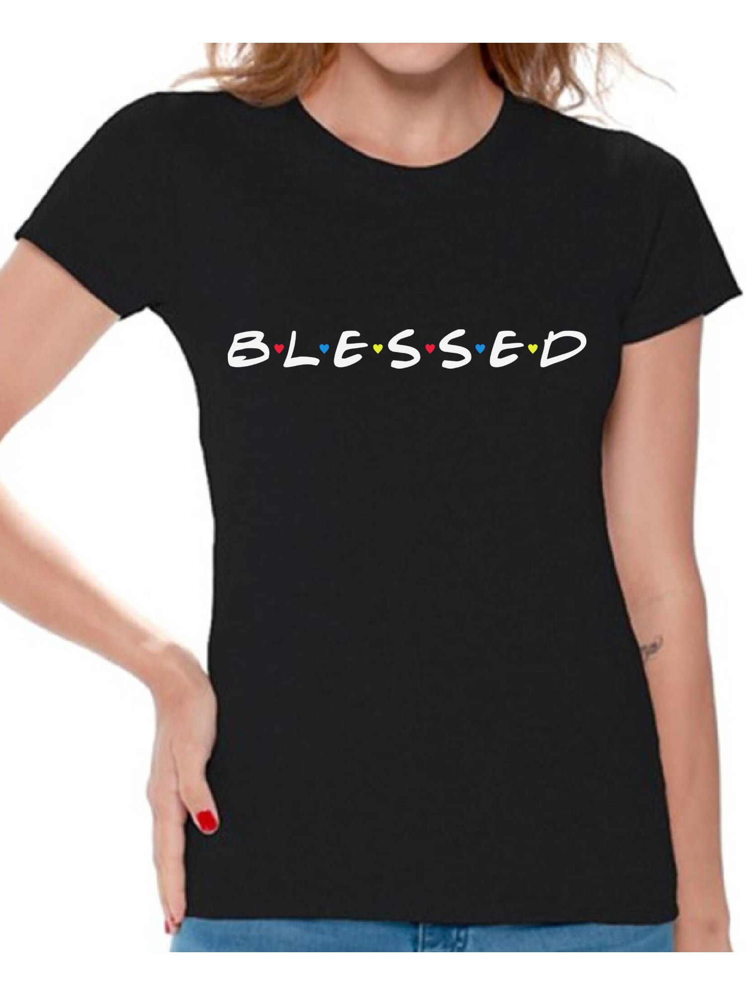 Blessed Girl Womens Shirt - Walmart.com
