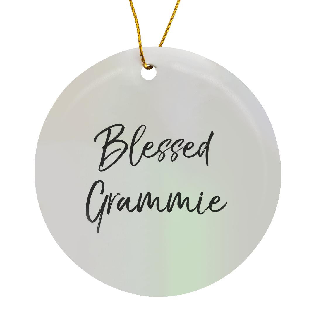 3drose, Blessed Grammie Cursive Flowy Letters Typography Thankful ...