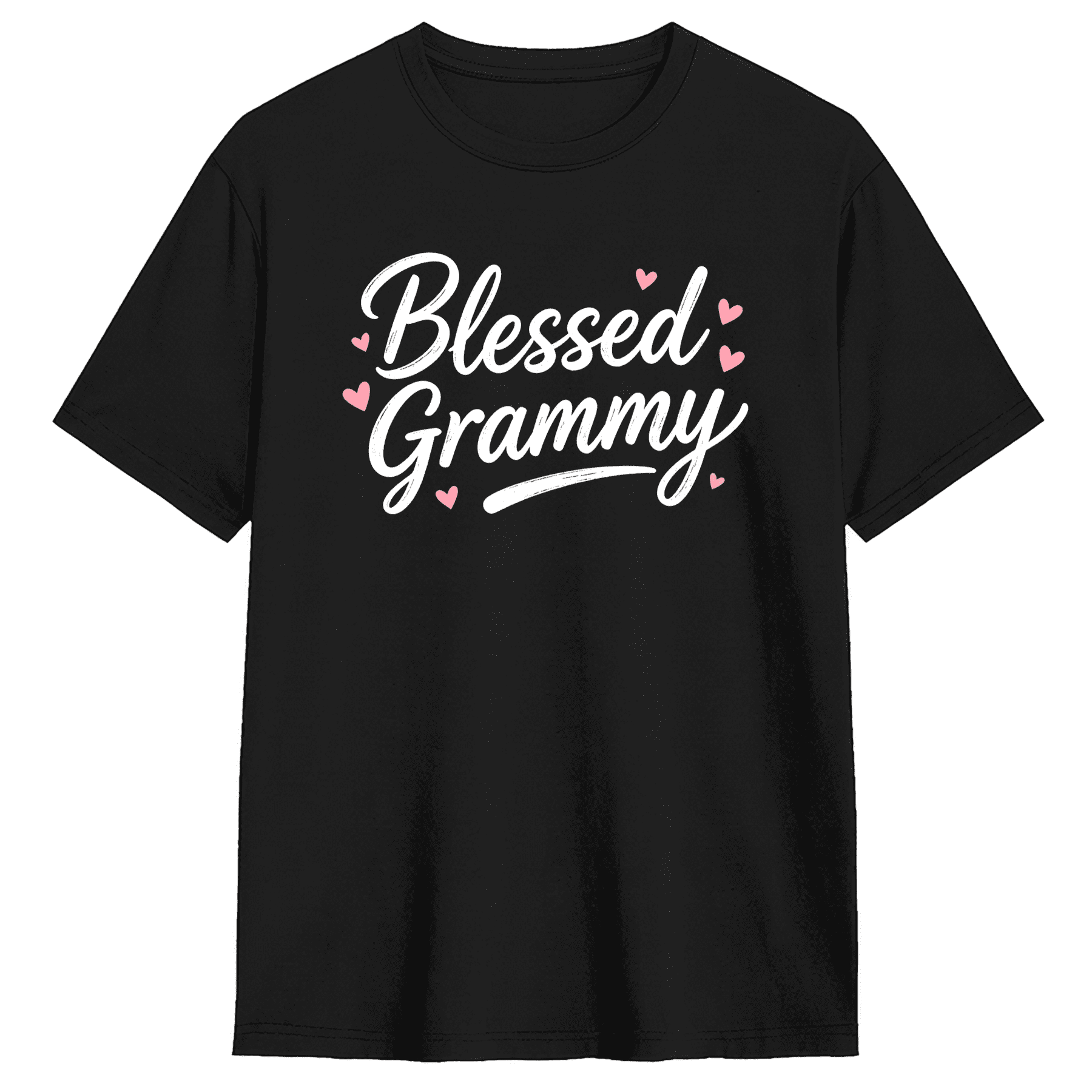 Blessed Grammy Vintage Graphic Tee for Women, Fun Family Gift Cotton ...
