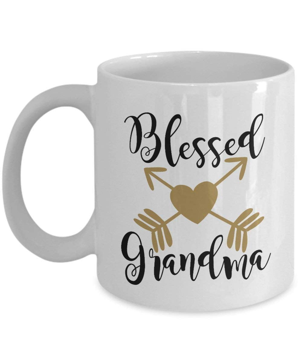 Blessed Grandma Coffee & Tea Gift Mug Cup For A New Grandmother, Nana ...