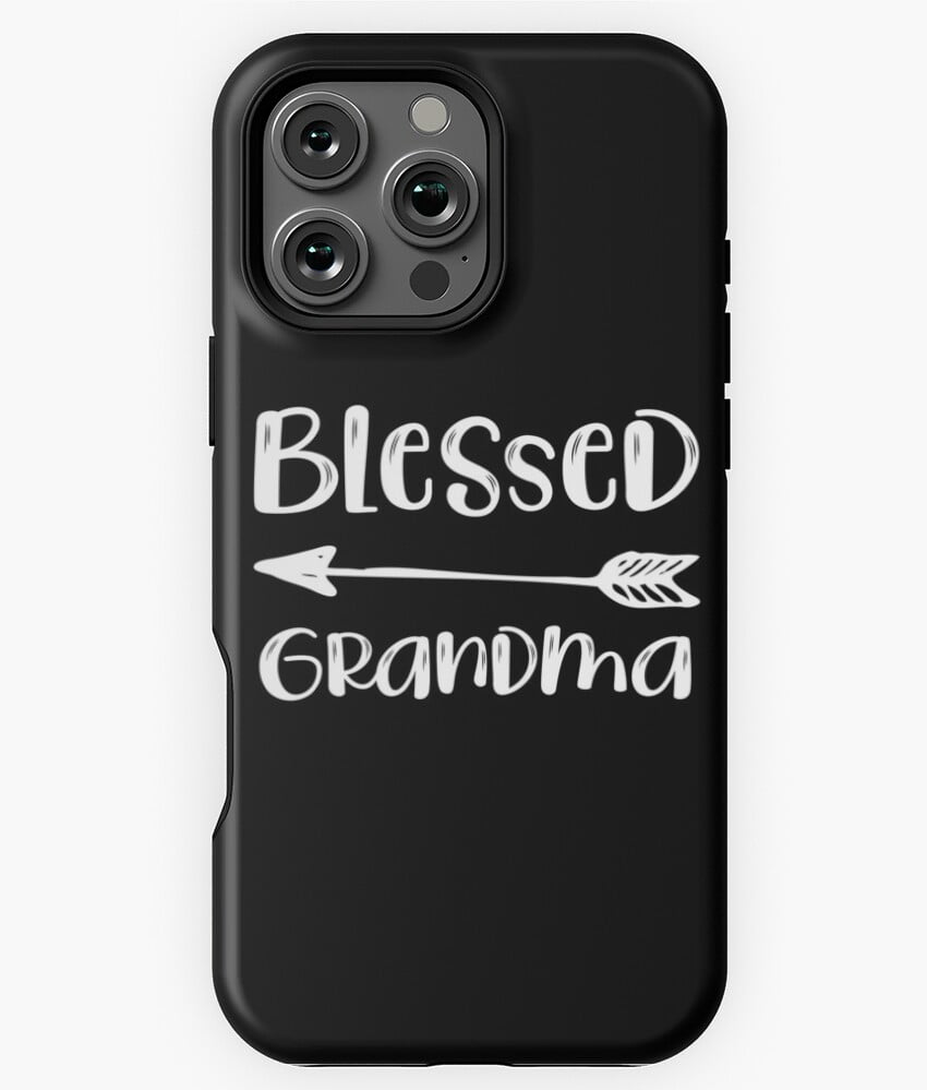 Blessed Grandma Quote Love Arrow Phone Case for iPhone 16 15 14 13 12 ...