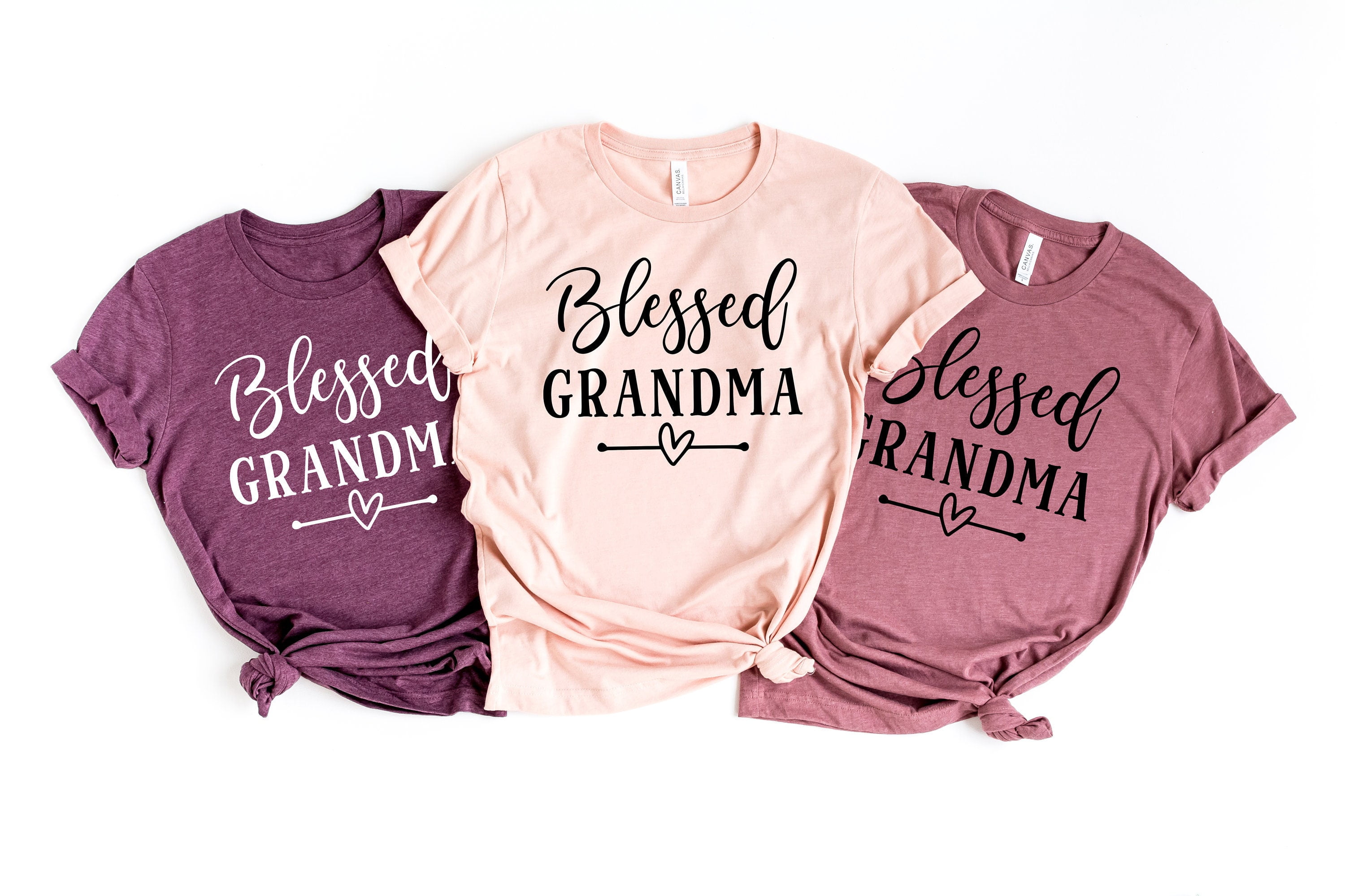 Blessed Grandma Shirt,Blessed Nana Shirt, Mom Life Shirt, Mother T-Shirt, Blessed Gigi Shi ...