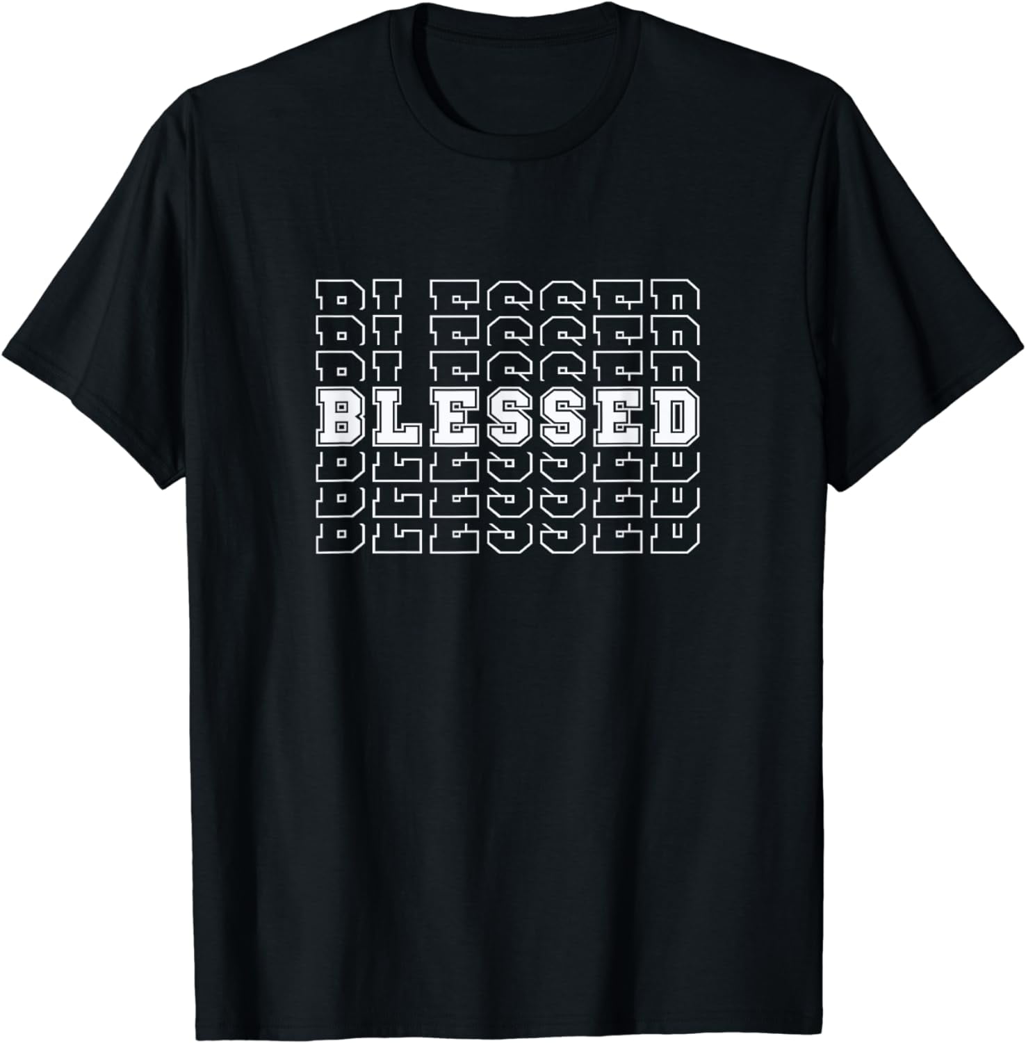 Blessed Grateful Success T-Shirt - Walmart.com