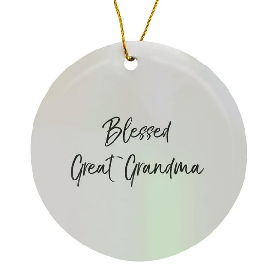 3drose, Blessed Great Grandma Cursive Flowy Letters Thankful Family ...