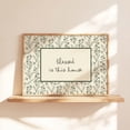Blessed Is This House, Bible Verse Wall Art, Minimalist Botanical ...