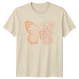 Blessed Mama Floral Butterfly T-Shirt Mothers Day For Women All Size S ...
