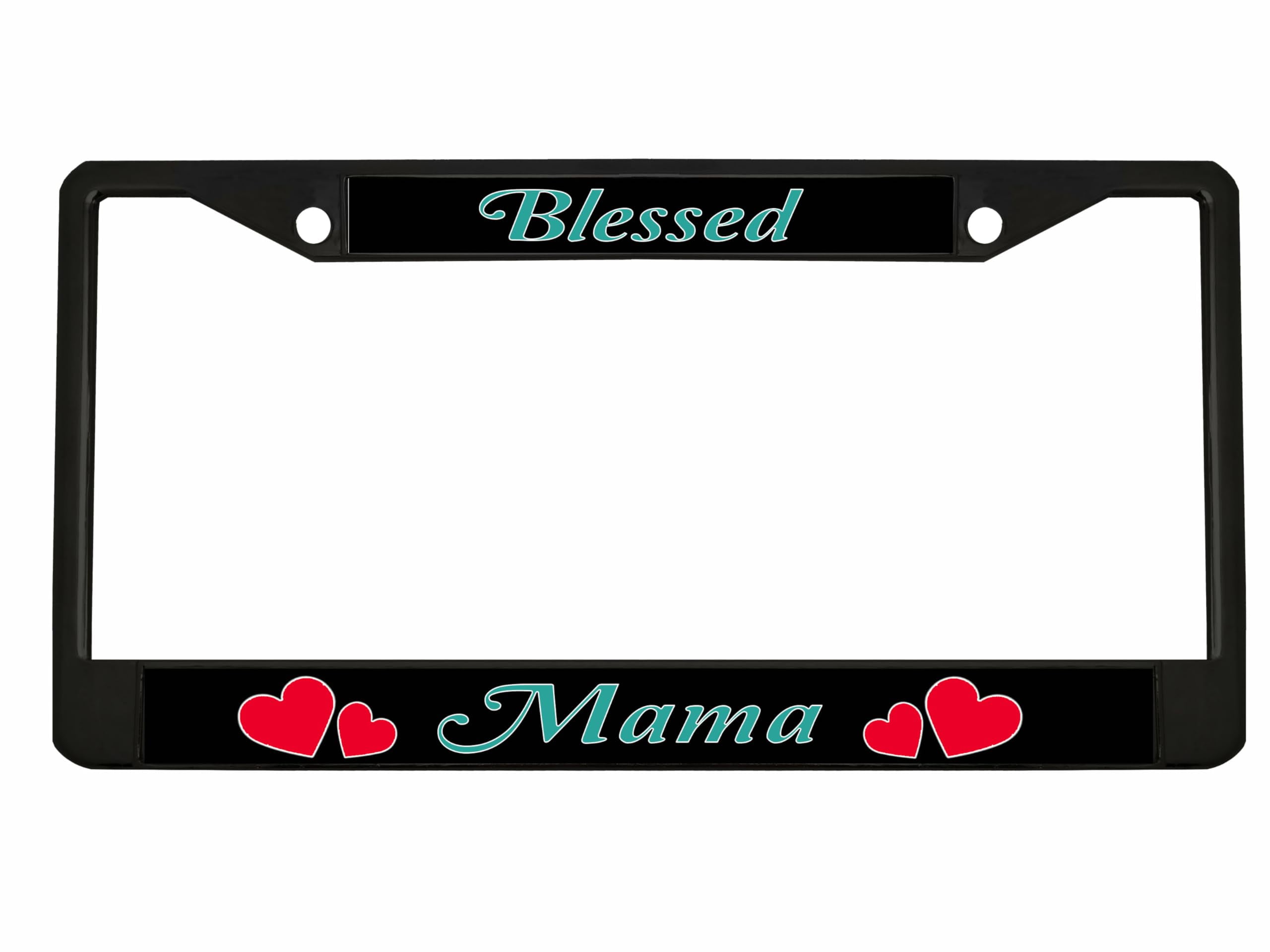 Blessed Mama Style Metal License Plate Frame Personalized/Car ...