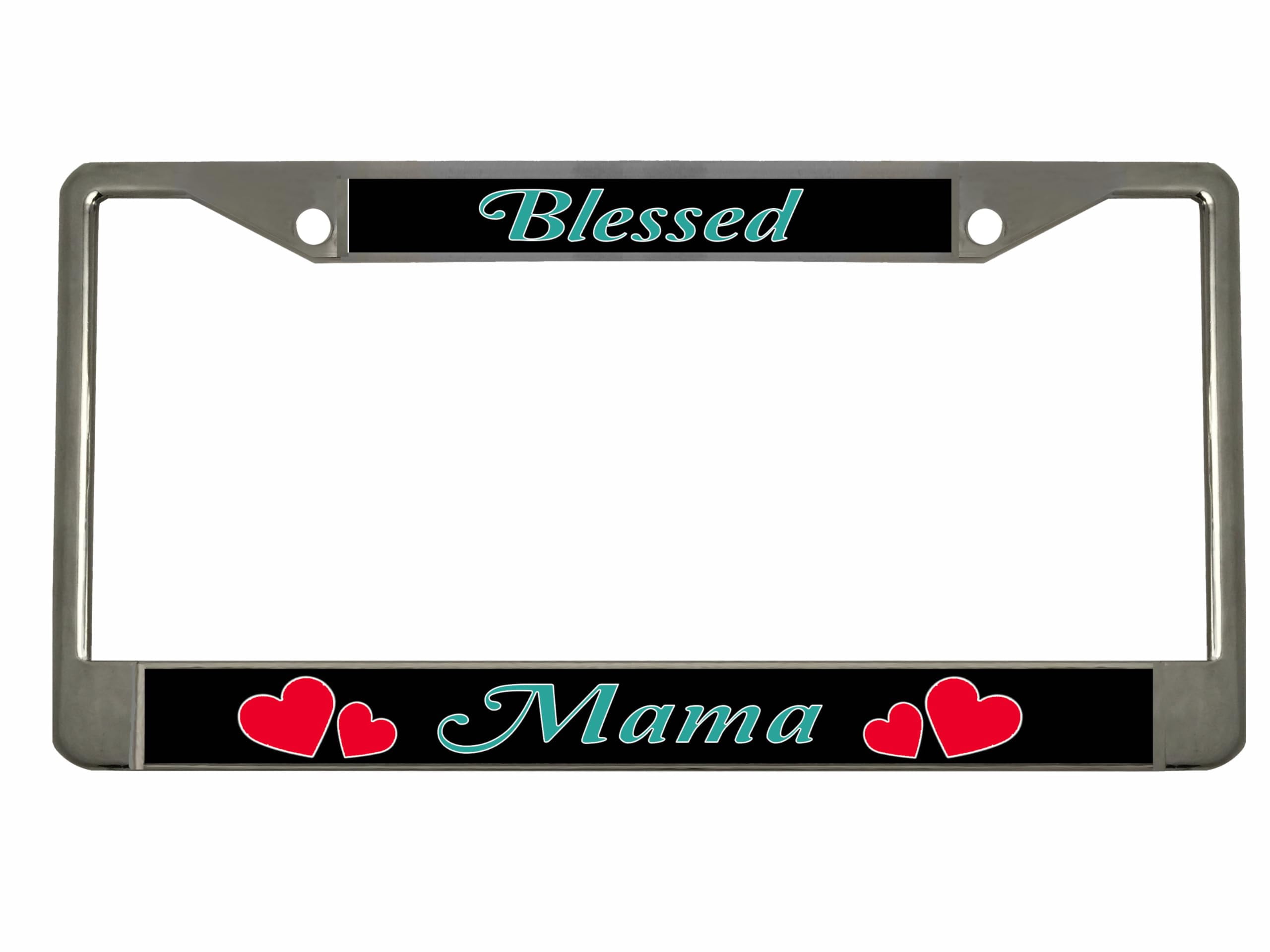Blessed Mama Style Metal License Plate Frame Personalized/Car ...
