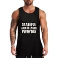 Blessed Men's Tank Top Muscle Workout Gym Sleeveless Shirt for Workout ...
