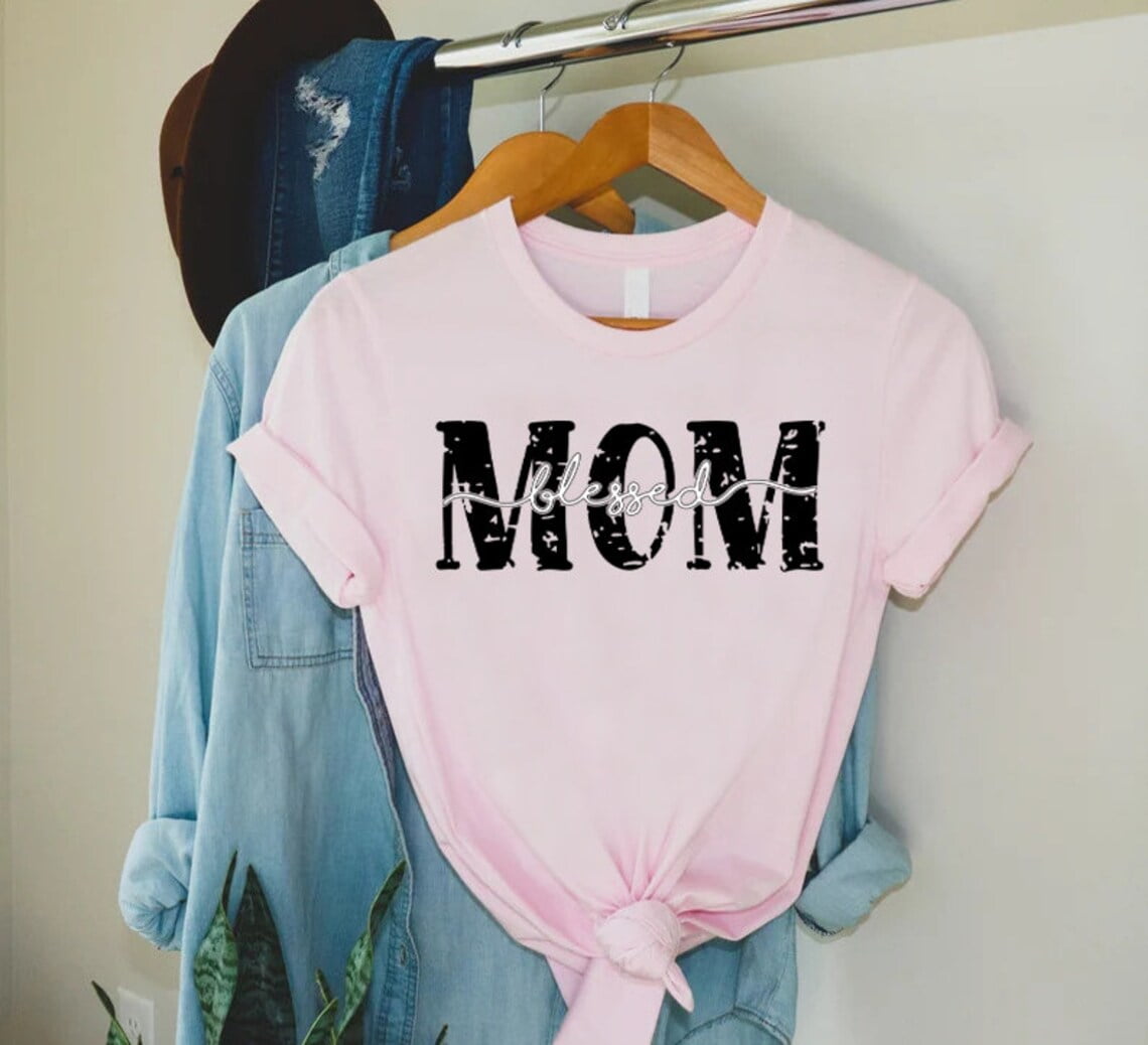 Blessed Mom Shirt, Christian Mom Gift, Blessed Mama Shirt, Mothers Gift ...