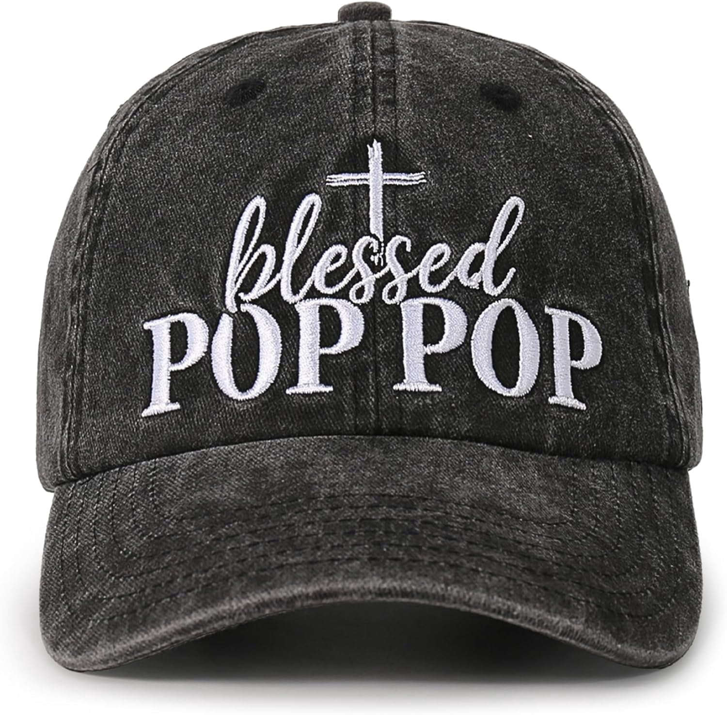 Blessed Pop Pop Gifts Hat For Grandpa, Poppop Gifts For Fathers Day ...