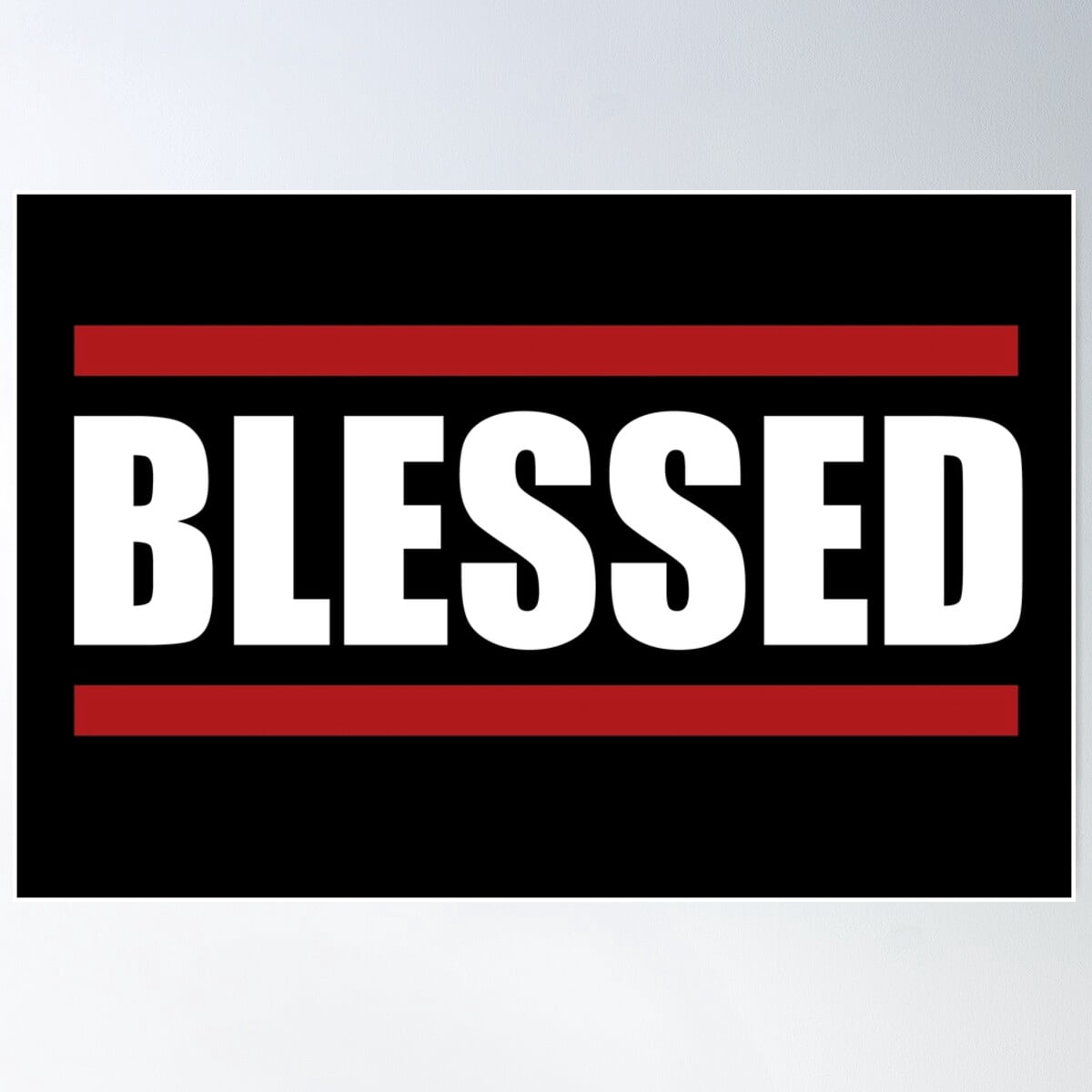 Blessed Poster Wall Art, Modern Wall Decor For Living Room Bedroom ...