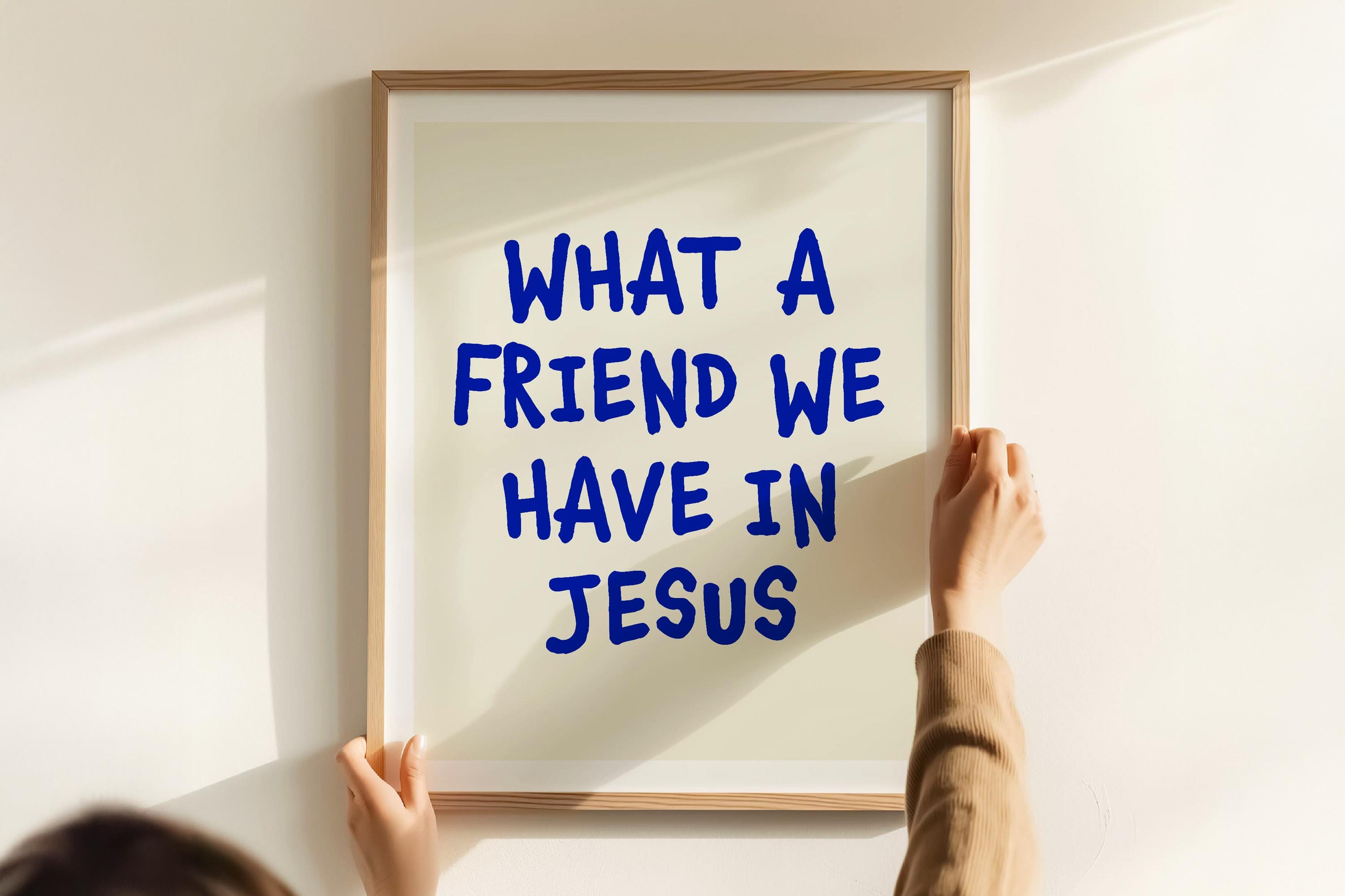 How Blessed Are We Poster - Christian Wall Art, Jesus Print Horizontal ...