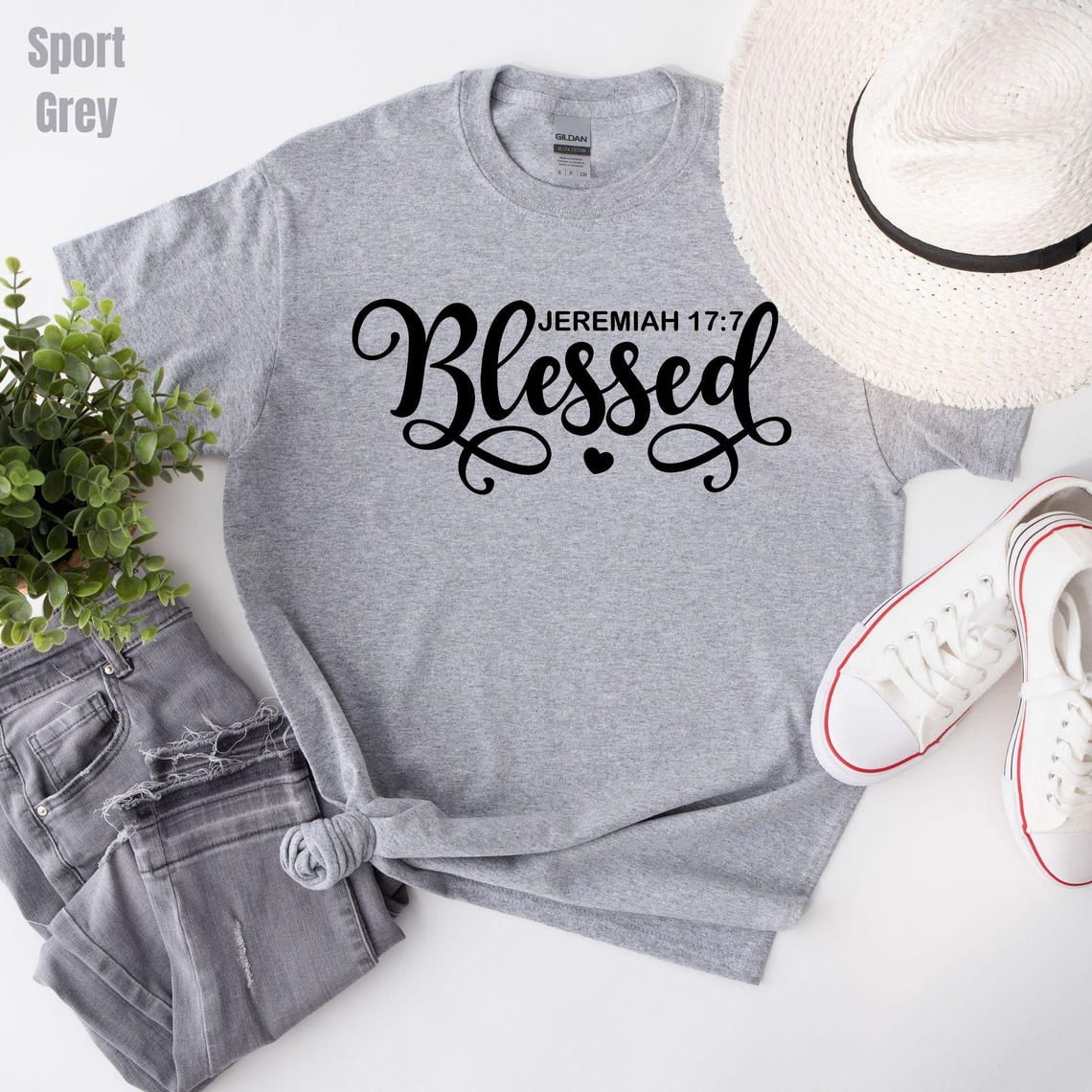 Blessed Shirt, Christian Family Shirt, Blessed Shirts, Christian Women ...